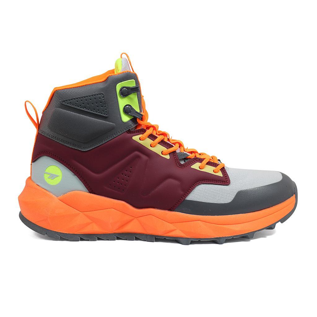 Hitec Deportivos Masculino Hiking M Geo Sand Trail Mid Red/Dk Grey/Ora ...